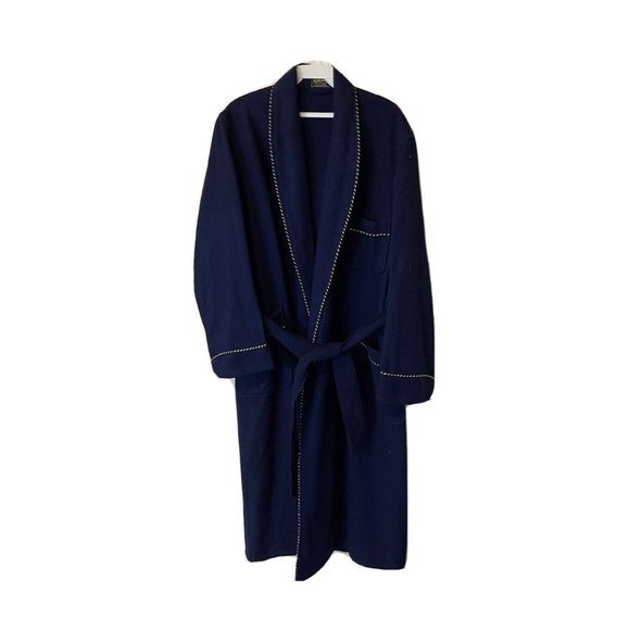 Vintage | Jackets & Coats | Vintage Wool Distressed Belted Bath House ...